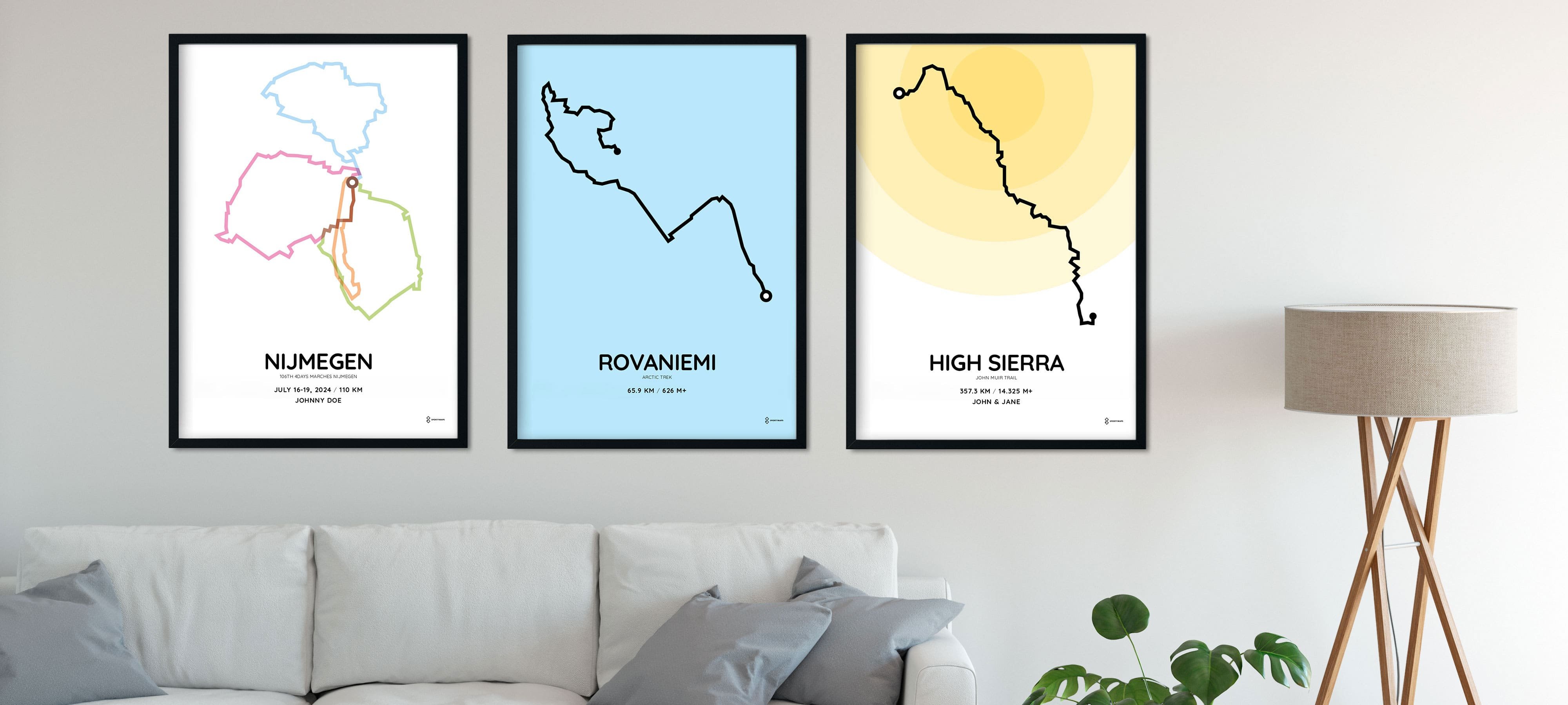 Sportymaps Hiking posters: hikes, walks and marching events! | Sportymaps